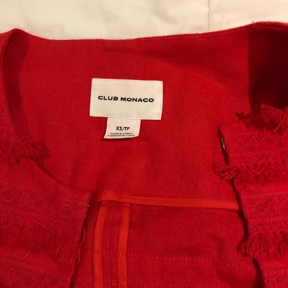 Club Monaco | Jackets & Coats | Club Monaco Jacket With Pattern And ...